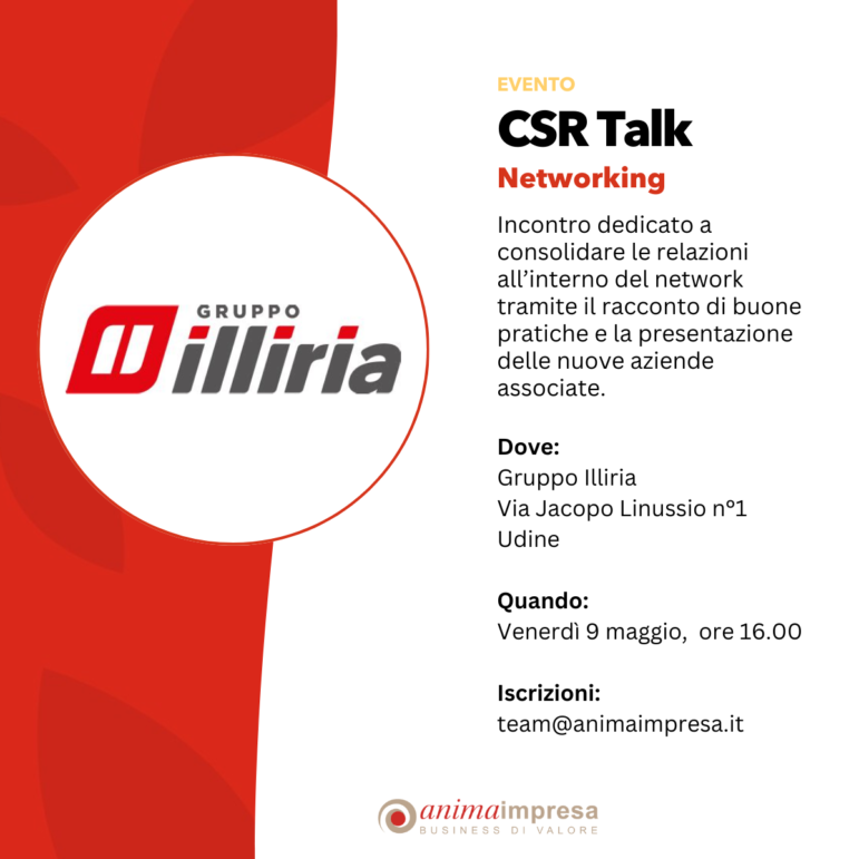 CSR TALK #1 | Animaimpresa